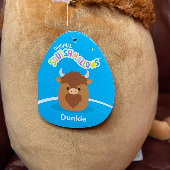 Squishmallows | Other | Squishmallow 4 Dunkie Bison Soft Brown ...